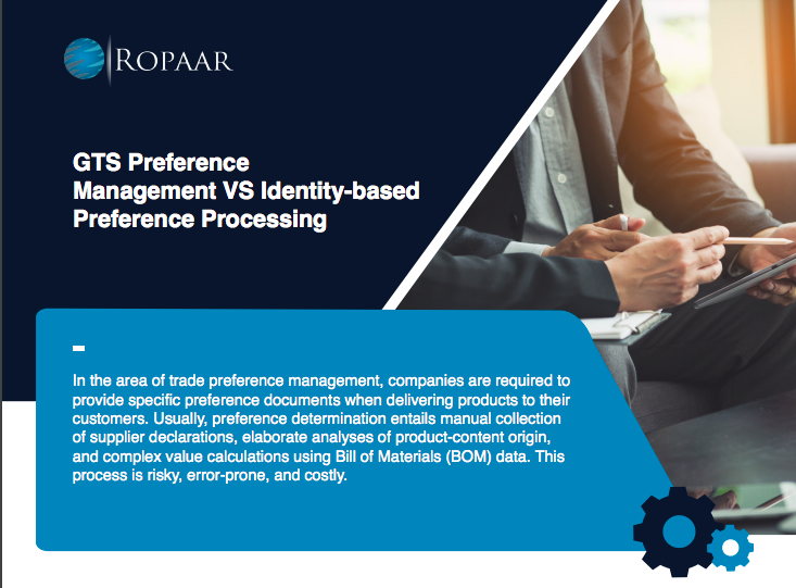 GTS Preference Management VS Identity-based Preference Processing
