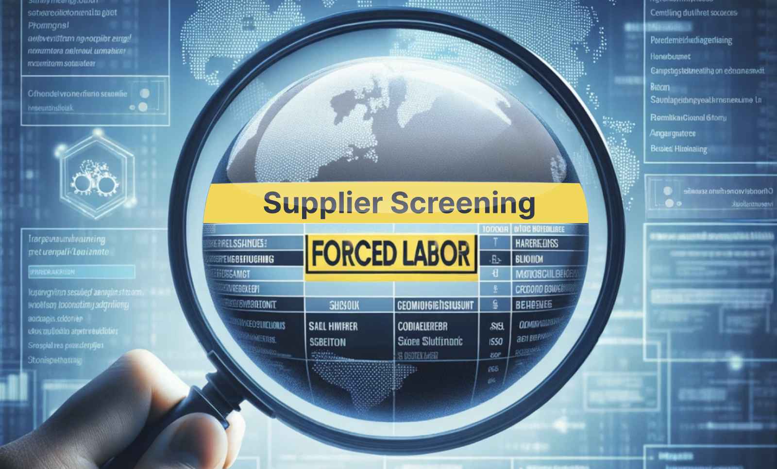 Preventing Forced Labor in Supply Chains | SAP GTS Compliance